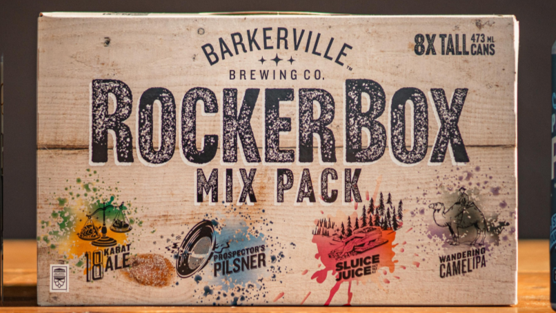 Rocker Box Mix Pack - 8 pack of 473mL Cans – Barkerville Brewery
